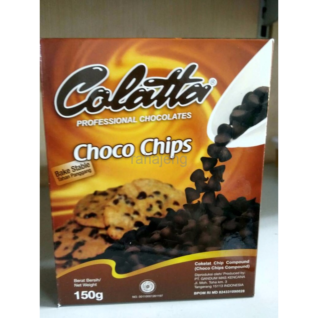 Jual Colatta Choco Chips 150 gr | Shopee Indonesia