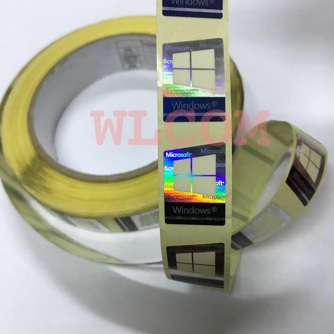 Jual STICKER LOGO WINDOWS ORIGINAL HOLOGRAM SPECIAL | Shopee Indonesia