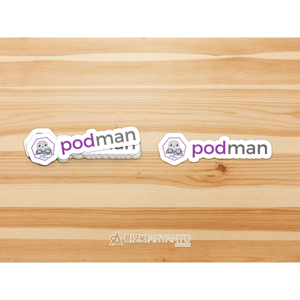 Jual Sticker - Stiker Logo Podman untuk PC Laptop HP dll | Shopee Indonesia
