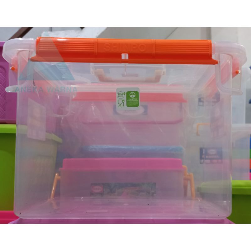 Jual SHINPO - CONTAINER BOX CB 24 LITER SEAL FRESH SHINPO SIP 155 | Shopee Indonesia