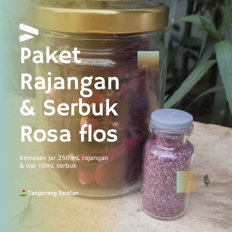 Jual Rajangan dan serbuk Rosa flos | Shopee Indonesia