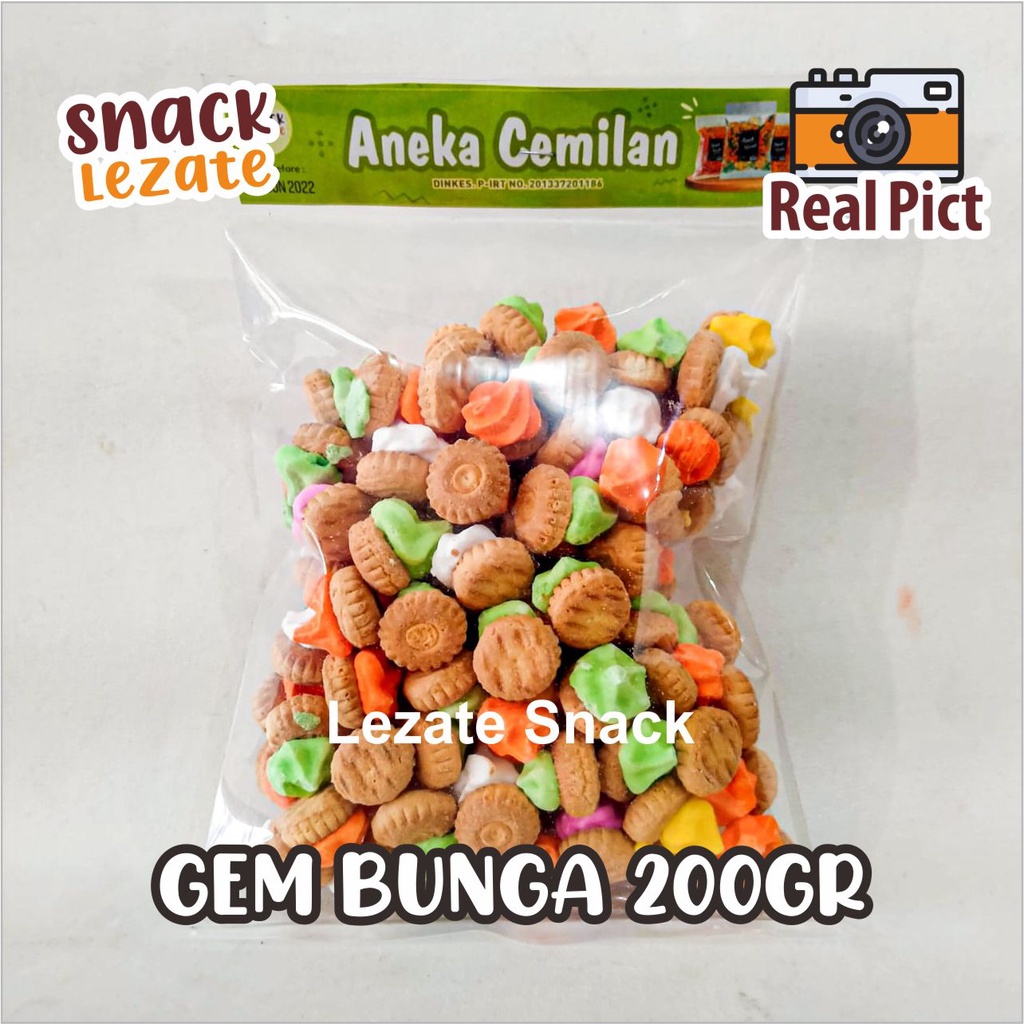 Jual Gem Rose Biskuit 200gr Murah Enak Renyah / Kue Gemrose Biskuit Gem ...