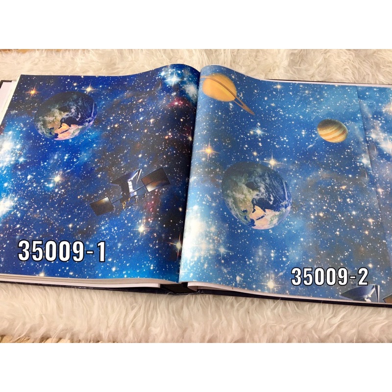 Jual Wallpaper Dinding Motif Luar Angkasa Korea Rindy | Shopee Indonesia