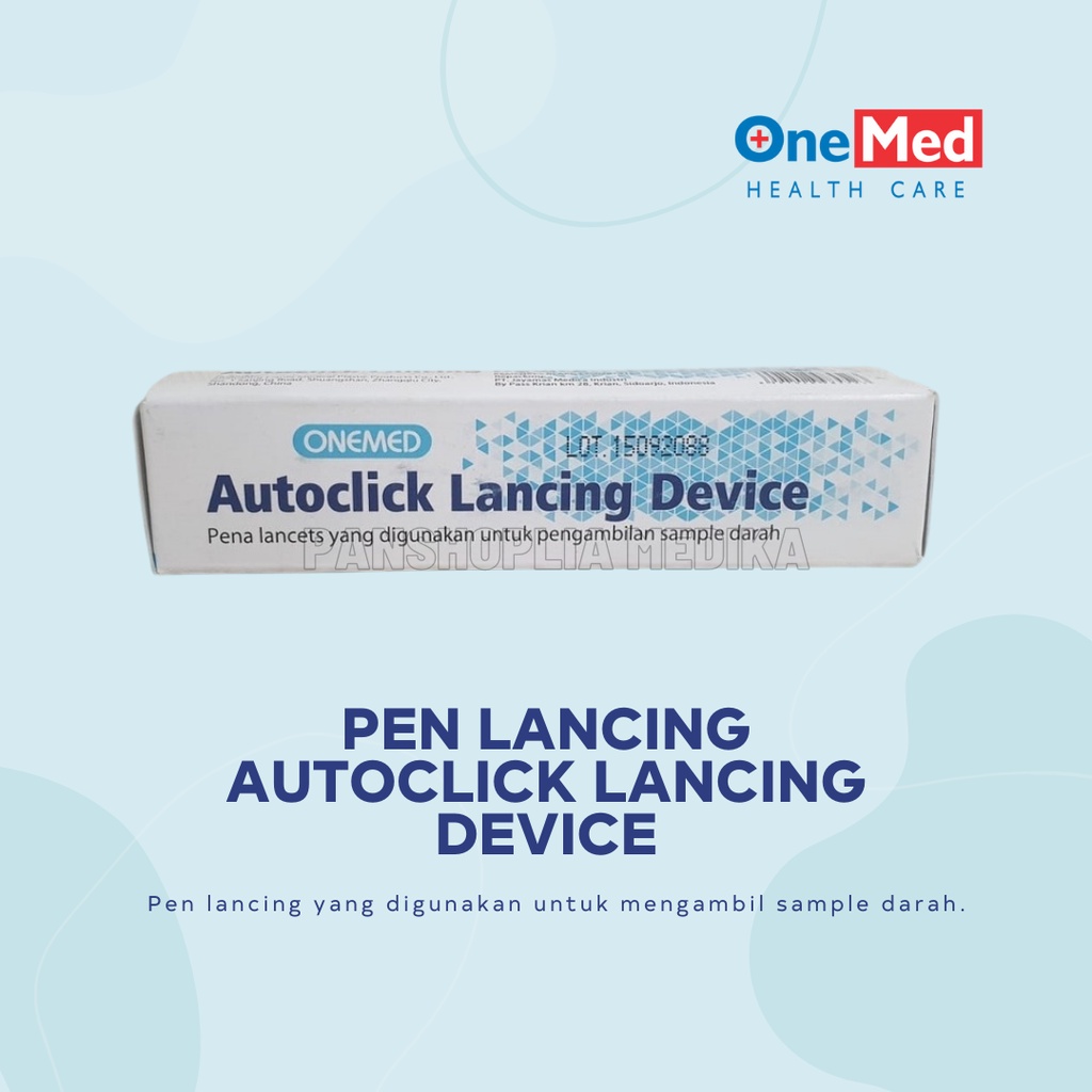 Jual Pen Lancet / Lancing Device Onemed | Shopee Indonesia