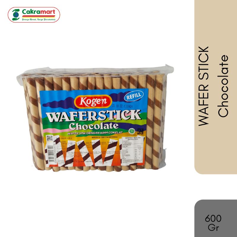 Jual Wafer Stick Chocolate 600g | Shopee Indonesia