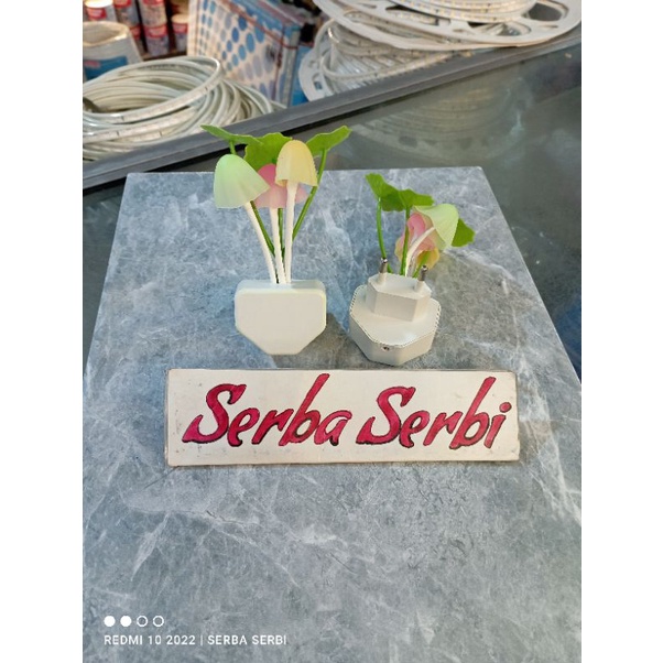 Jual (LED SENSOR LAMPU HIAS + COLOKAN) Lampu tidur colok Led sensor ...