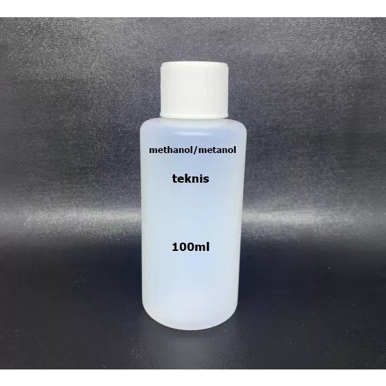 Jual methanol100ml 99%/CH3OH teknis 100ml/metanol/metil alkohol ...
