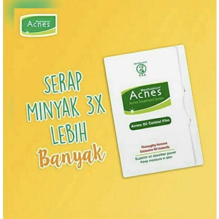 Jual Acnes Oil Control Film 50 lembar | Shopee Indonesia