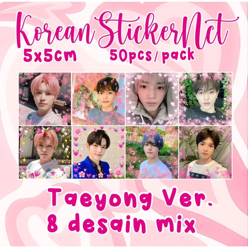 Jual [ VOL 2 ] STICKER DECO PINK CORE KOREAN KPOP MAILS ALA SELLKOR ...