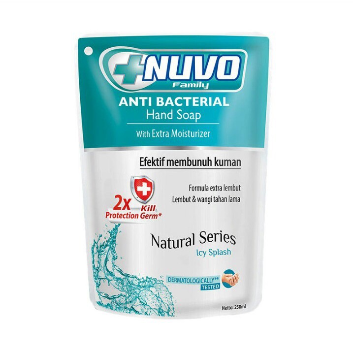 Jual NUVO HAND SOAP REFILL & BOTOL 250ML | Sabun Cuci Tangan BY ...