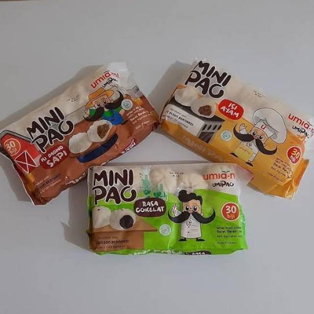 Jual Minipau Bakpau Mini Rasa Coklat / Ayam / Daging Isi 30 / Bakpao ...