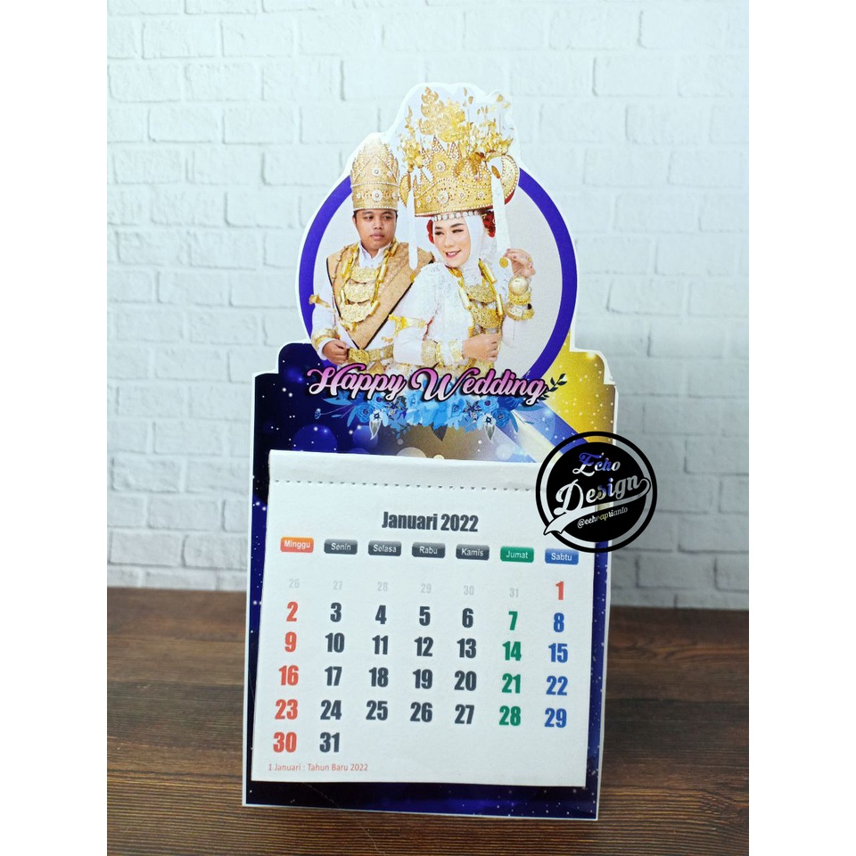 Jual Kalender 2024 Magnet / Kalender Custom / Kalender Tempel ...