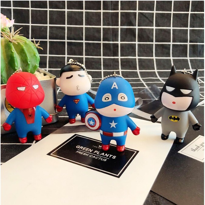 Jual Cute Classic Superhero Keychain (Rare Item) | Shopee Indonesia
