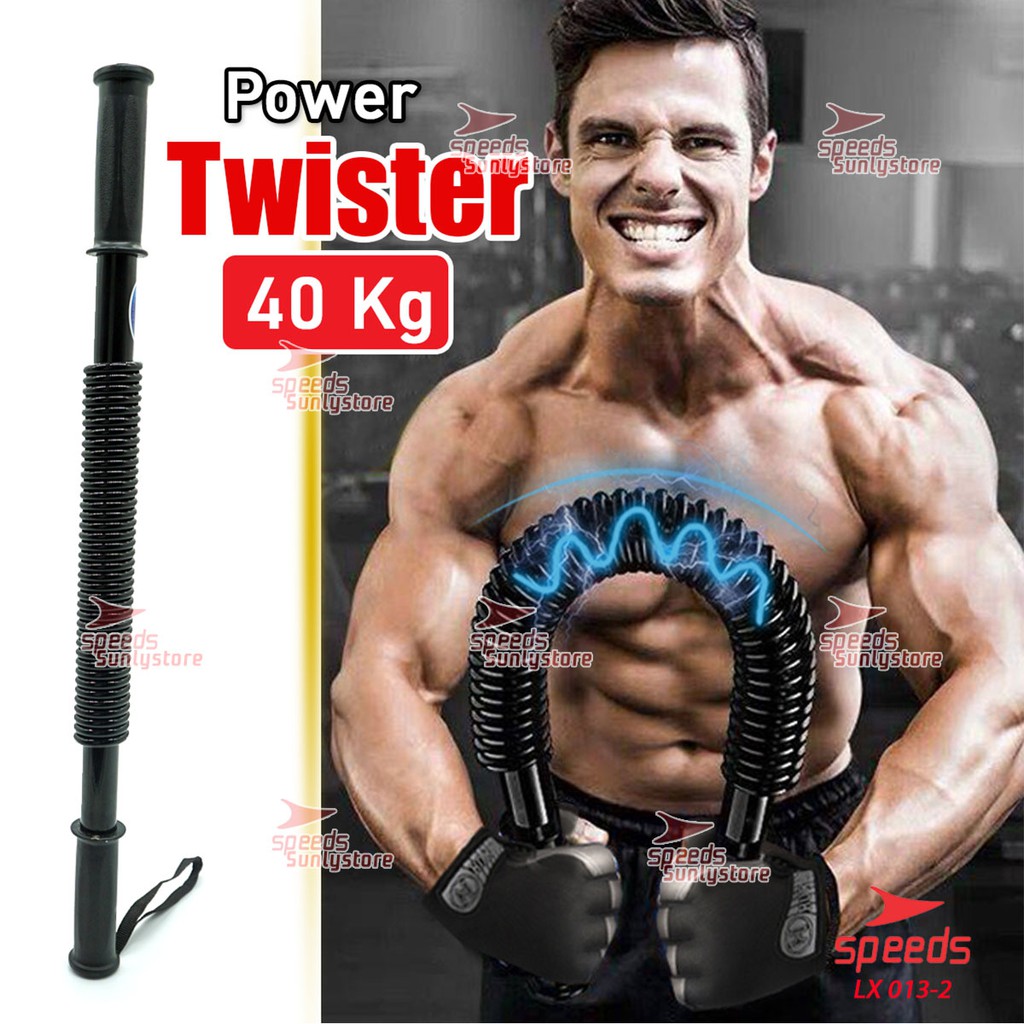 Jual SPEEDS Power Twister Power Bender 40kg alat Fitness Pembentuk Otot ...