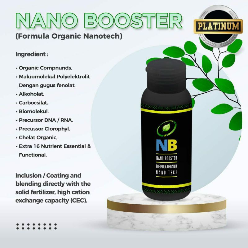 Jual Nano Booster 100ml/Pupuk buah dan sayur /pupuk buah /organik ...
