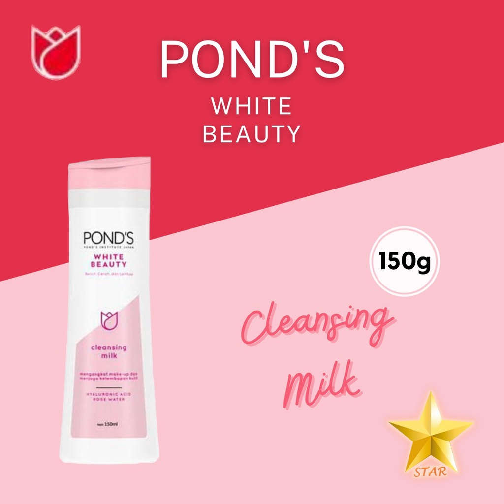 Jual AS Ponds White Beauty Cleansing Milk Bright Miracle Pembersih ...