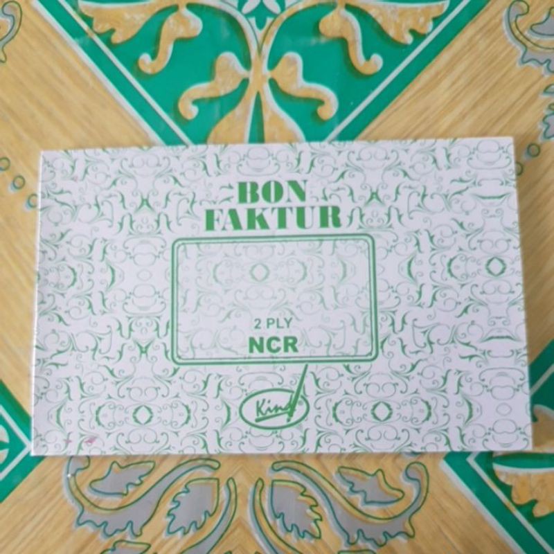 Jual Bon Nota Faktur NCR 2Ply Horizontal & Vertikal | per pcs | Shopee ...