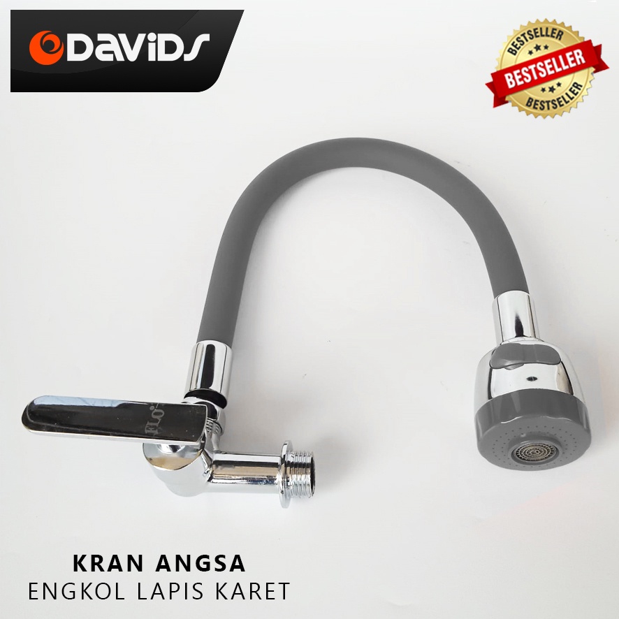Jual Kran Angsa Fleksibel Keran Air Cuci Piring Dapur Sink Karet Engkol ...