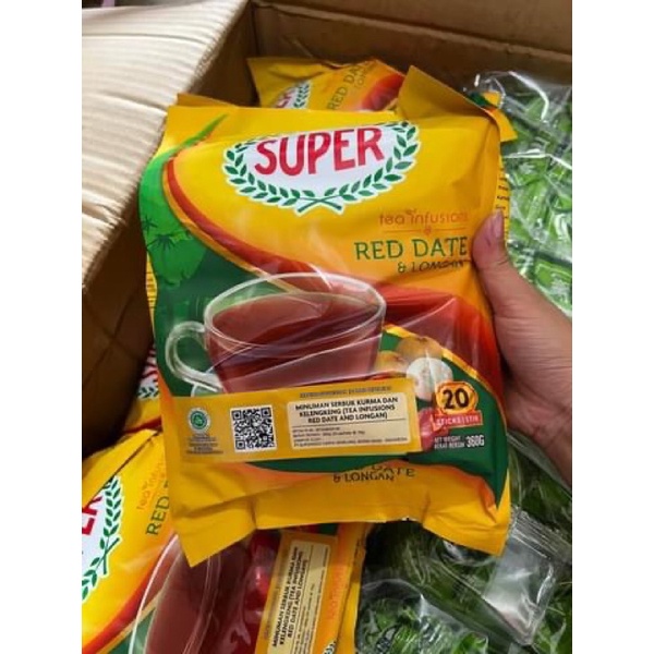 Jual Super Instant Red Date dan Longan Tea / Teh Kurma Merah / Angco ...