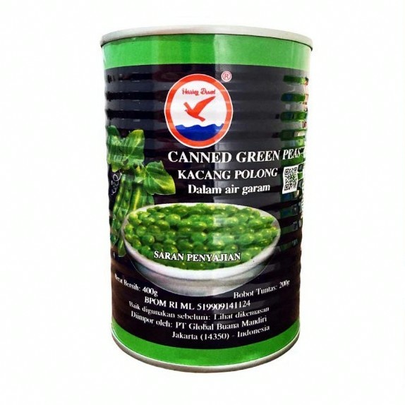 Jual Herring Brand Green Peas 400gr - Kacang Polong Kaleng | Shopee ...
