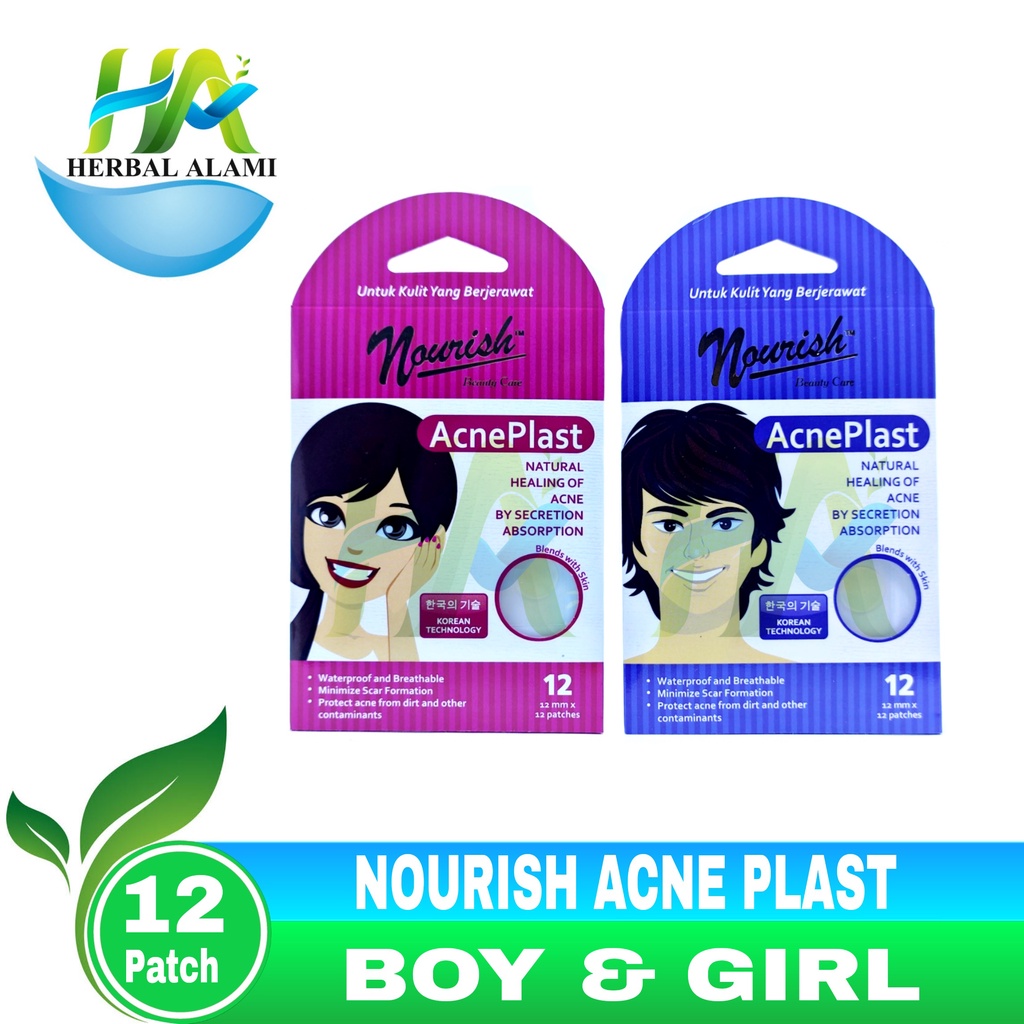 Jual Nourish Acne Plast Boy & Girl - Plaster Jerawat | Shopee Indonesia
