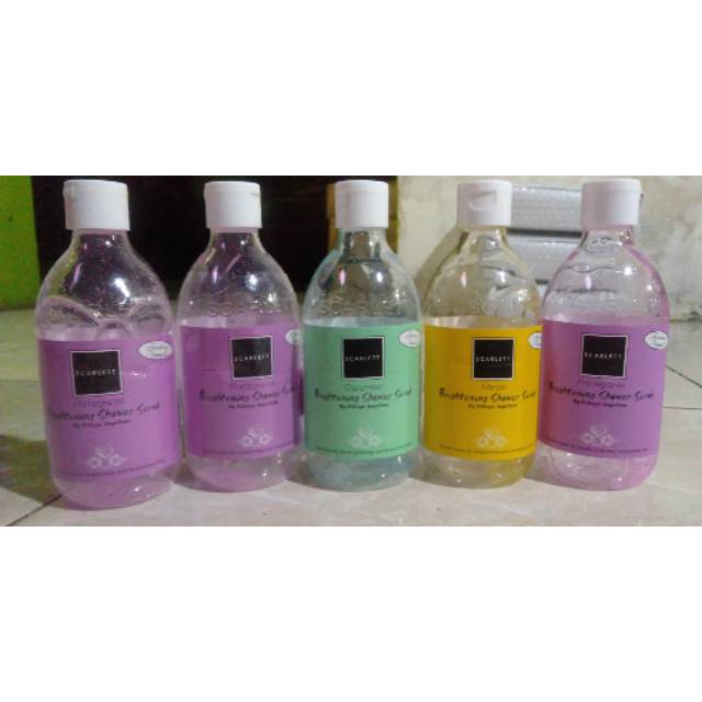 Jual Scarlet Shower Scrub (BOTOL BEKAS) | Shopee Indonesia