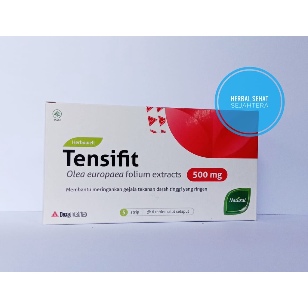 Jual TENSIFIT tensifit tablet Penurun Tekanan Darah - Dexa | Shopee ...