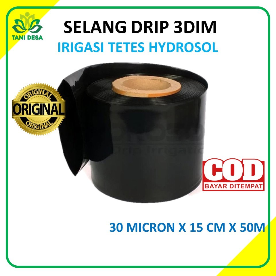 Jual SELANG DRIP 3 DIM 30 MIKRON 50 METER | Shopee Indonesia