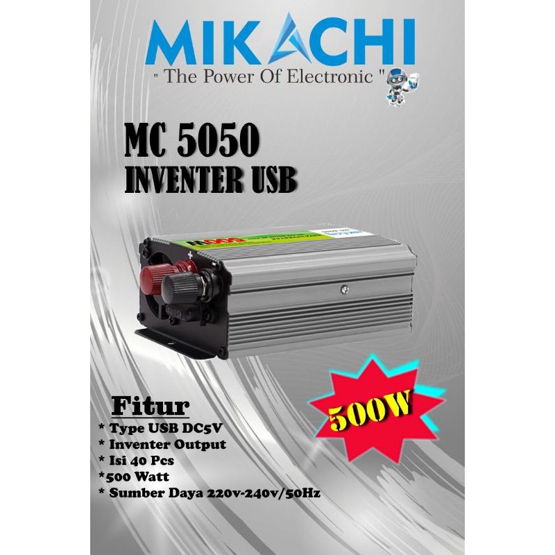 Jual INVERTER MIKACHI ATAU MATSUGI 500W | Shopee Indonesia