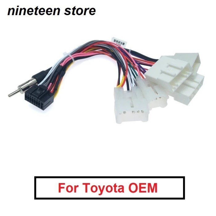Jual Kabel Soket PNP Headunit Android Toyota Calya Vios Yaris Corolla ...