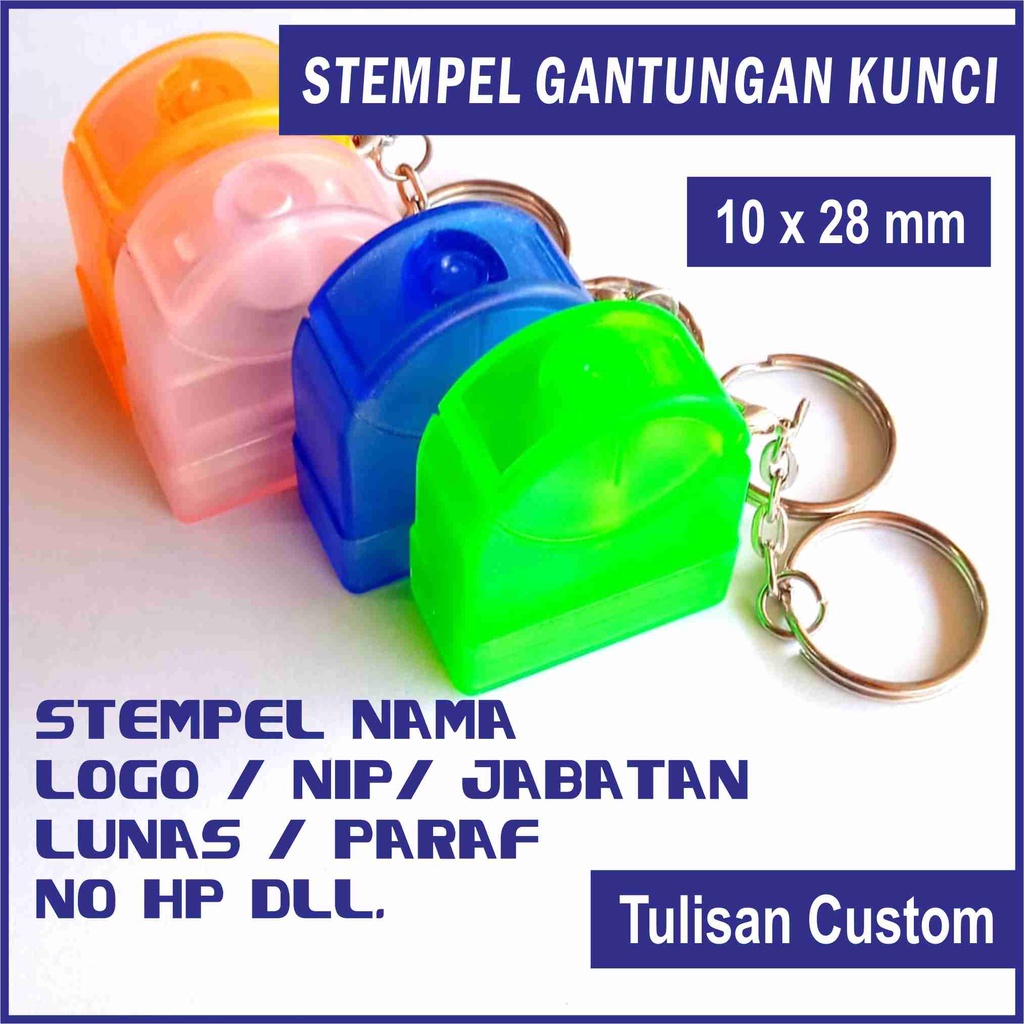 Jual Stempel Gantungan Kunci Custom Nama Bidan Dokter Perawat NIP Jabatan Profesi | Shopee Indonesia