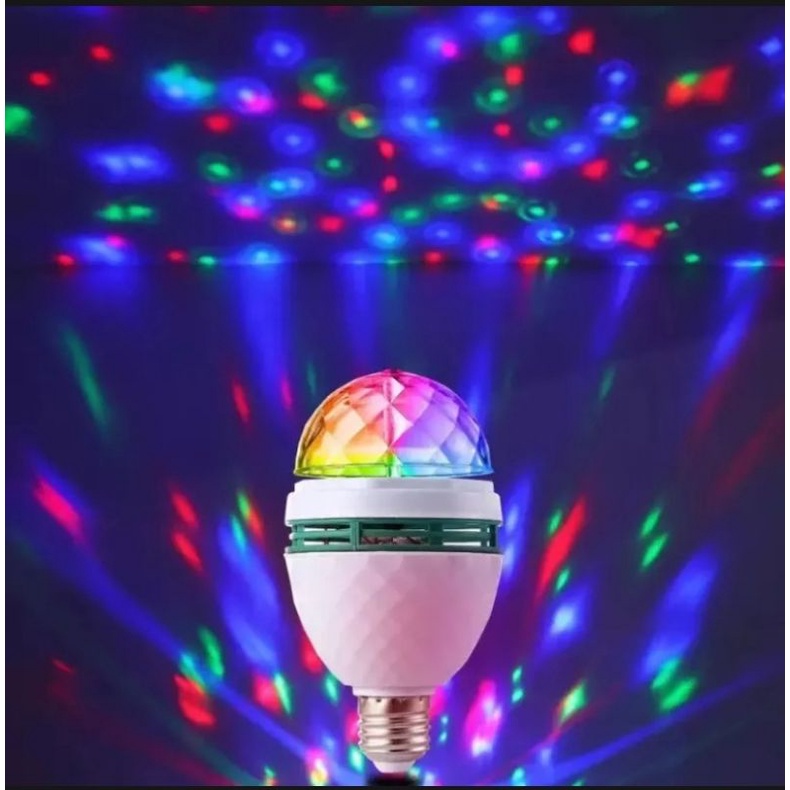 Jual Lampu led disco putar 5w sangat terang fiting E27 | Shopee Indonesia