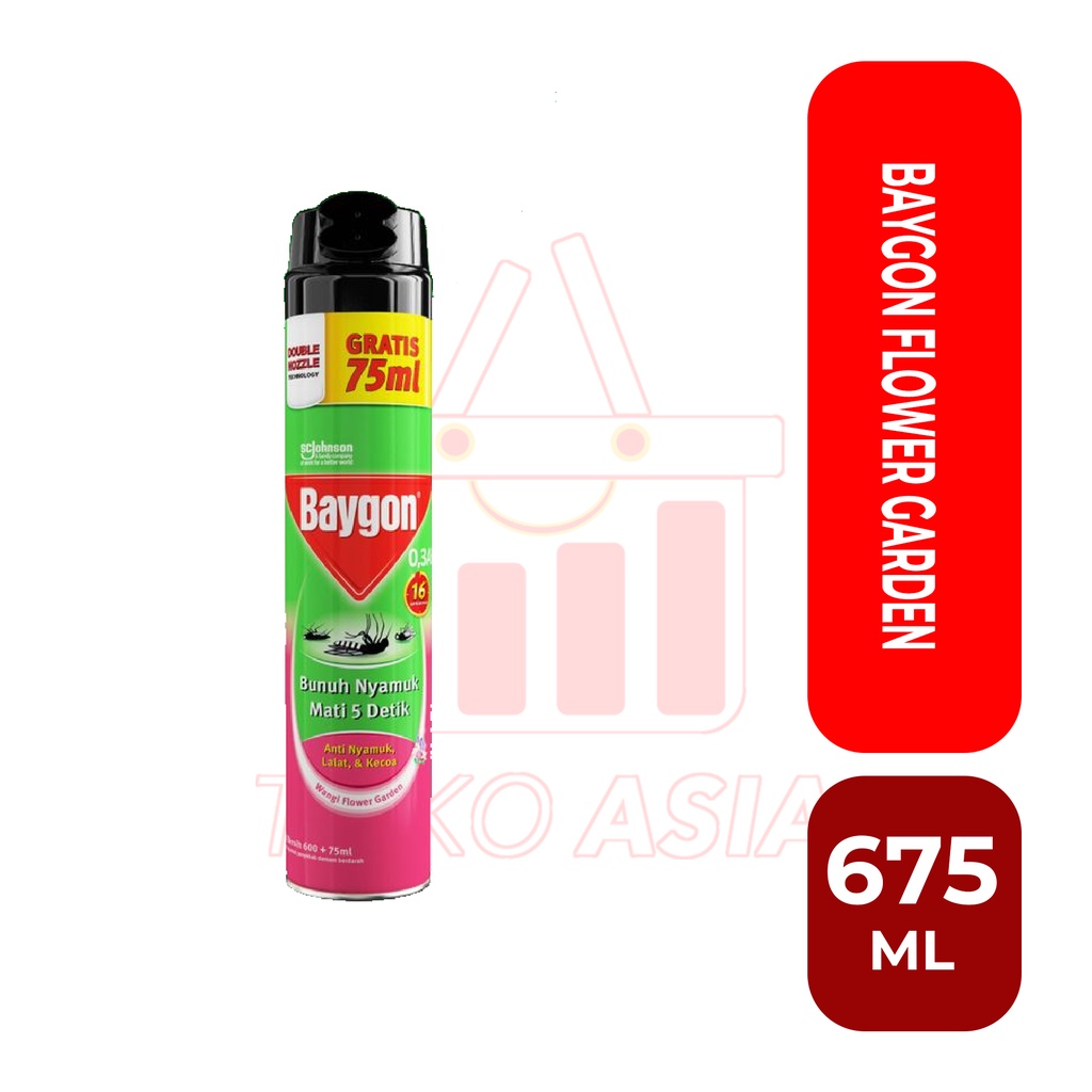 Jual BAYGON FLOWER GARDEN 600+75ML | Shopee Indonesia