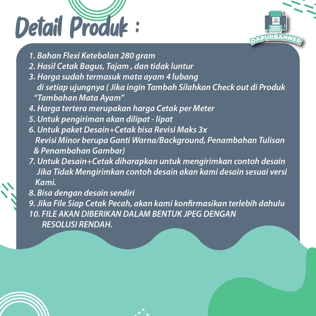 Jual Cetak Banner Frontlite Bahan Flexi 280gr Spanduk Backdrop Custom | Shopee Indonesia