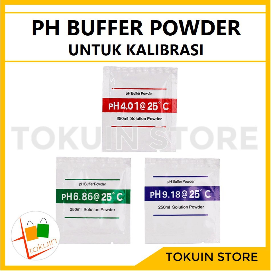 Jual PH Buffer Powder Solution Serbuk Bubuk Kalibrasi ph Meter Calibration | Shopee Indonesia