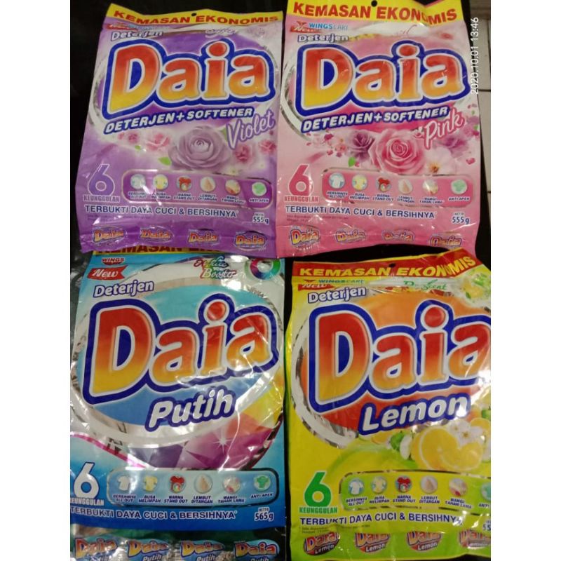 Jual Daia kemasan ekonomis 470gr varian random harga murah | Shopee ...