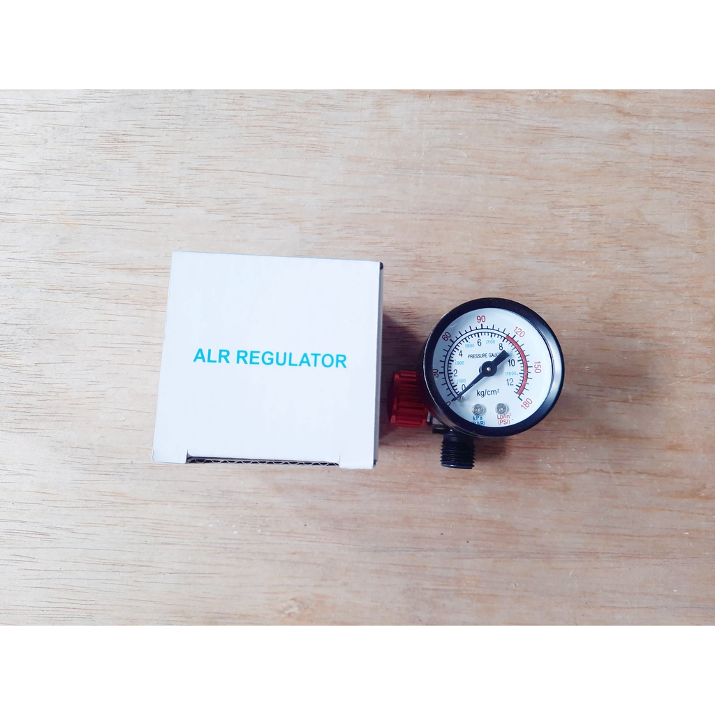 Jual Air Regulator Spray Gun Atau Manometer Angin 1/4" | Shopee Indonesia