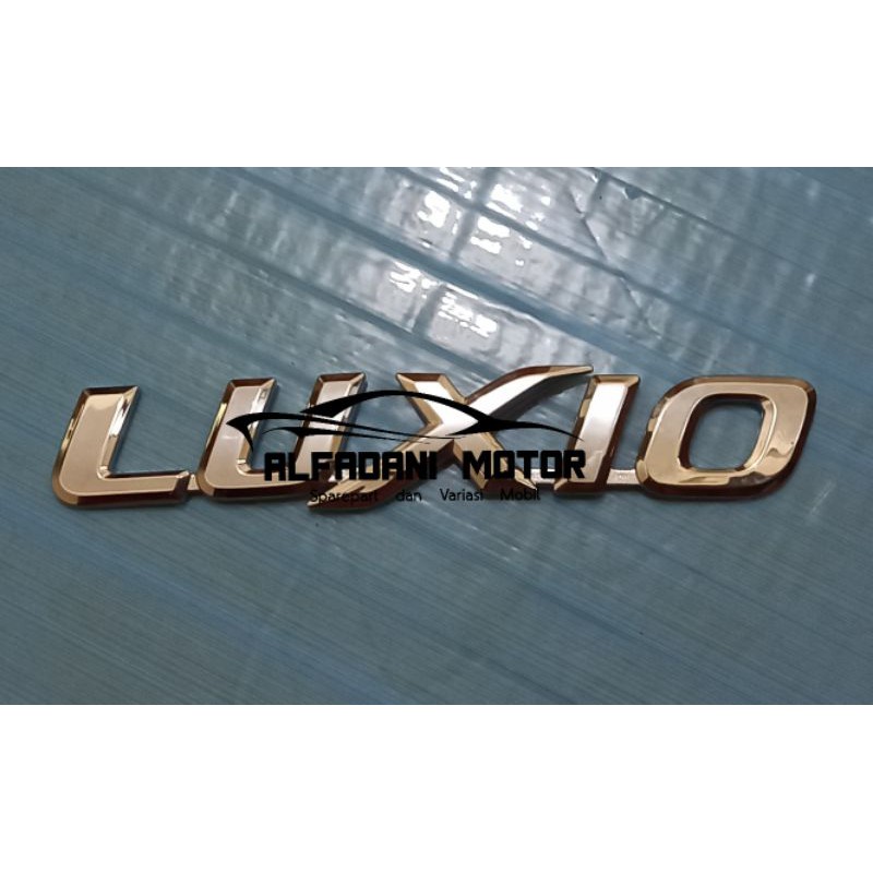 Jual Emblem Logo merek tulisan daihatsu Luxio original | Shopee Indonesia