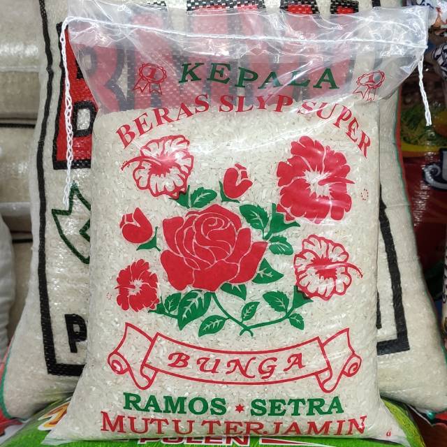 Jual Beras Kembang / Bunga Setra Ramos Medium 4L | Shopee Indonesia