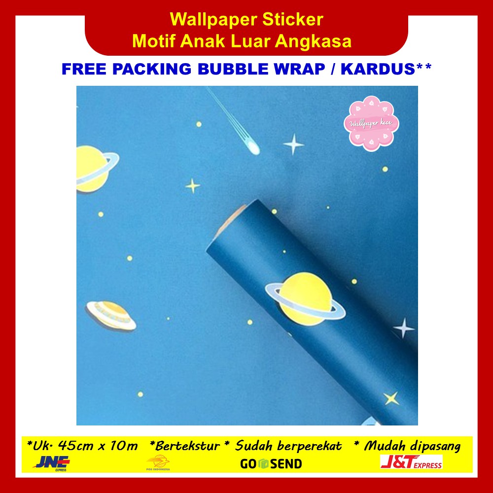 Jual Wallpaper Sticker Dinding Luar Angkasa Walpaper Stiker | Shopee ...