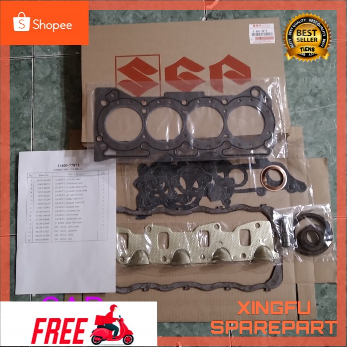 Jual PART PAKING SET FULL SET FUTURA 1.5CC INJECTION/APV/CARRY 11400.77871 | Shopee Indonesia