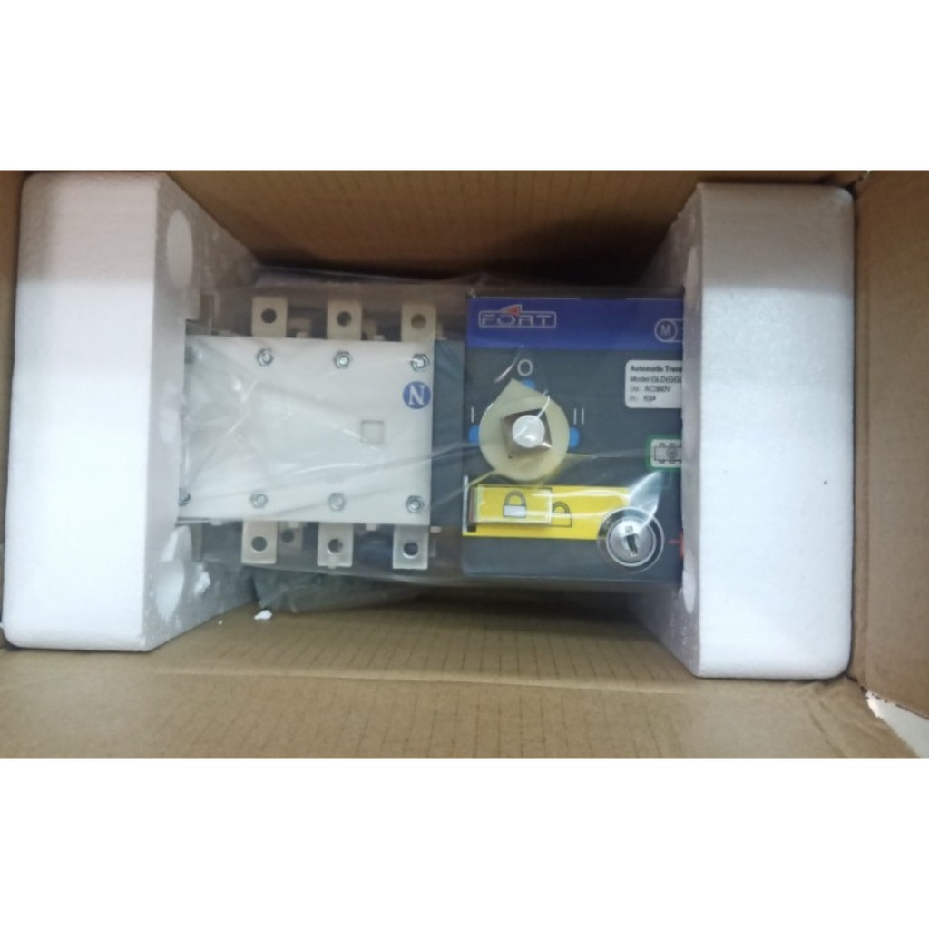 Jual COS/ Change Over Switch ATS 63A 63 Ampere 4P 4 Pole GGLD-63/4 Fort | Shopee Indonesia