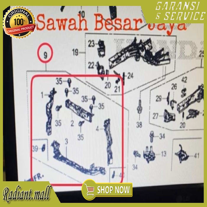 Jual Terlaris Bulkhead Bullhead Besi Rangka Tulang Palang Dudukan ...