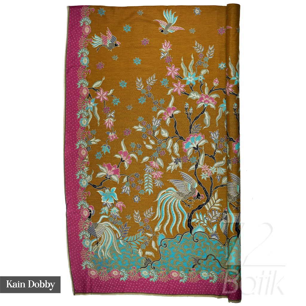 Jual BAHAN BATIK PREMIUM Dobby Dobi Dobbi Dolbi Motif Burung Warna ...