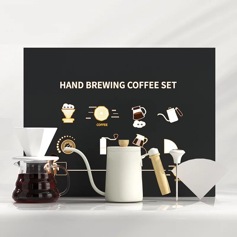 Jual paket set alat kopi manual brew / hampers hand brewing coffee set ...
