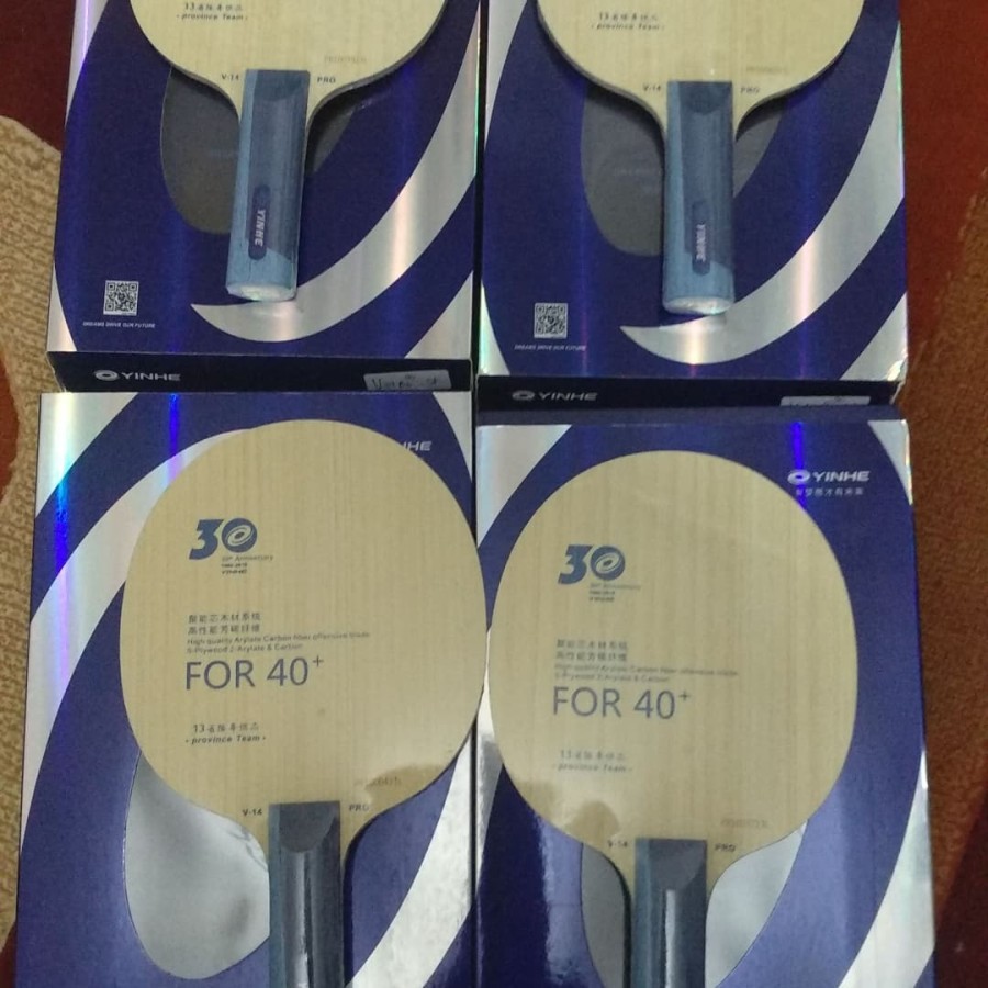 Jual KAYU BAT BET TENIS MEJA PINGPONG YINHE V14 PRO ST handle | Shopee Indonesia