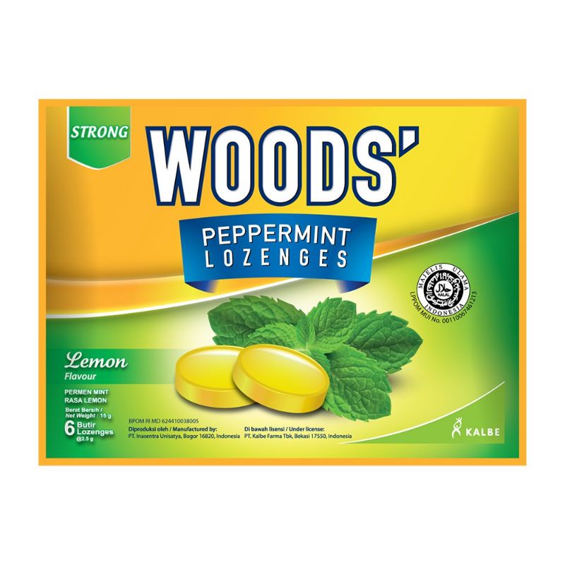 Jual Permen Woods Sachet / Woods lozenges sachet / permen wood all ...