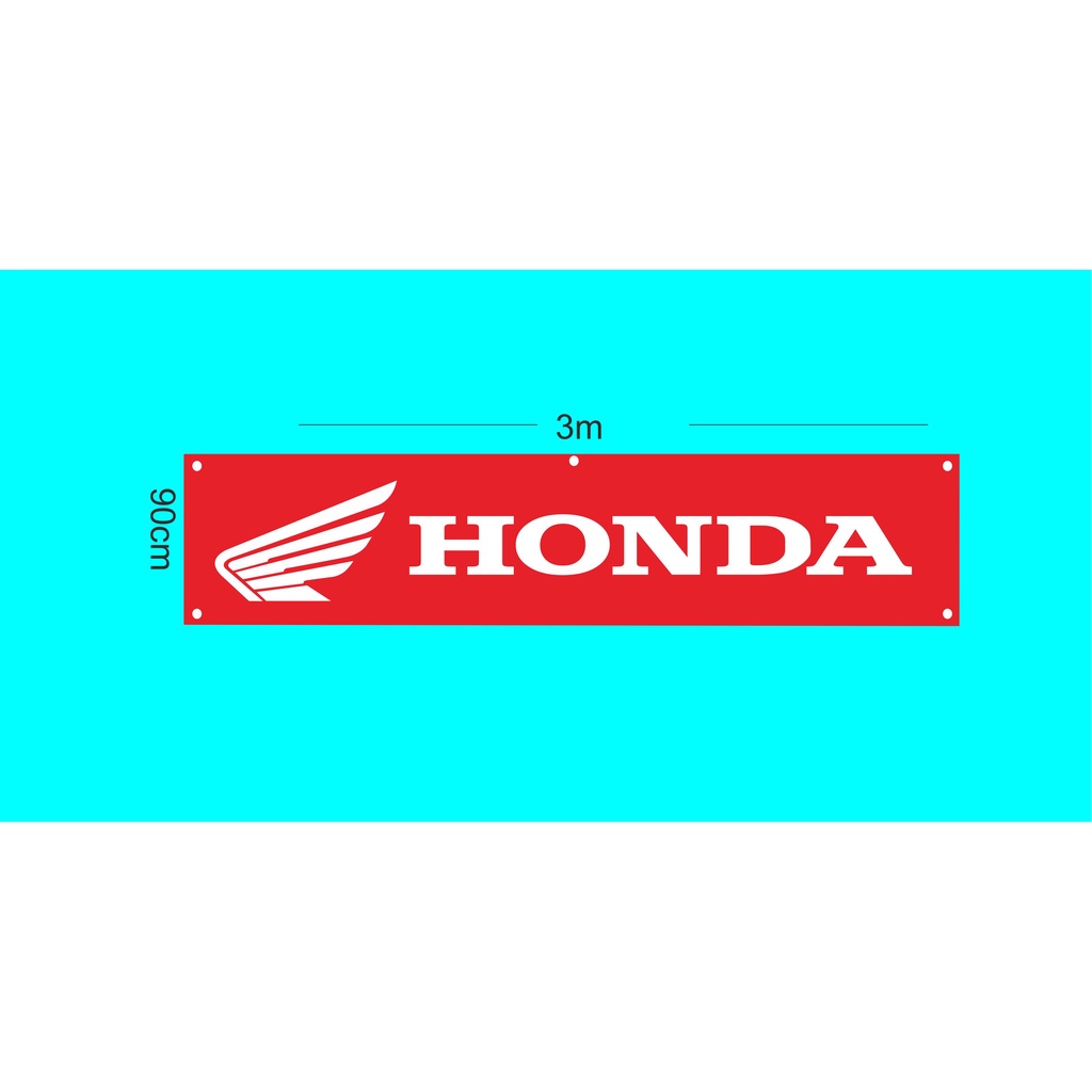 Jual spanduk HONDA UK. 90CM X 3M BAHAN KAIN | Shopee Indonesia