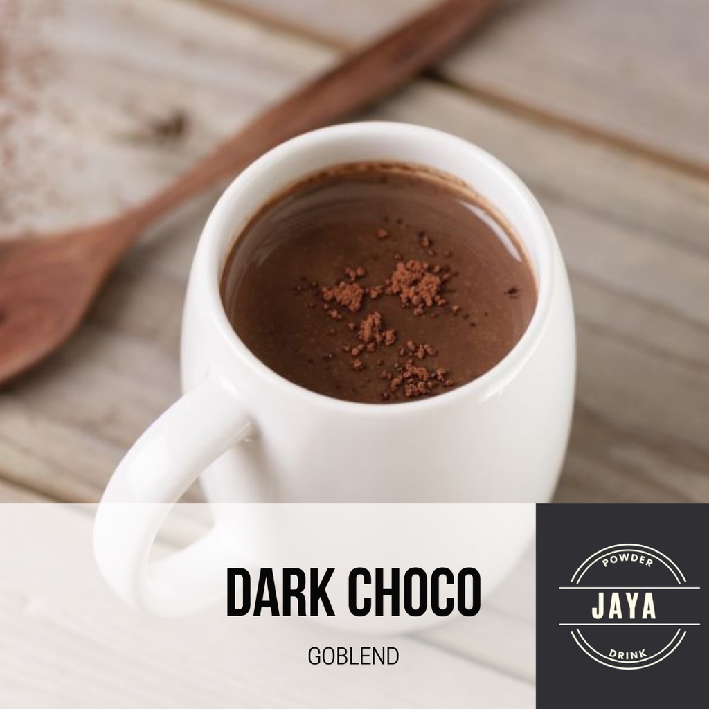 Jual Bubuk Minuman Rasa DARK CHOCO 1 Kg / DARK CHOCO Powder Es COKELAT ...