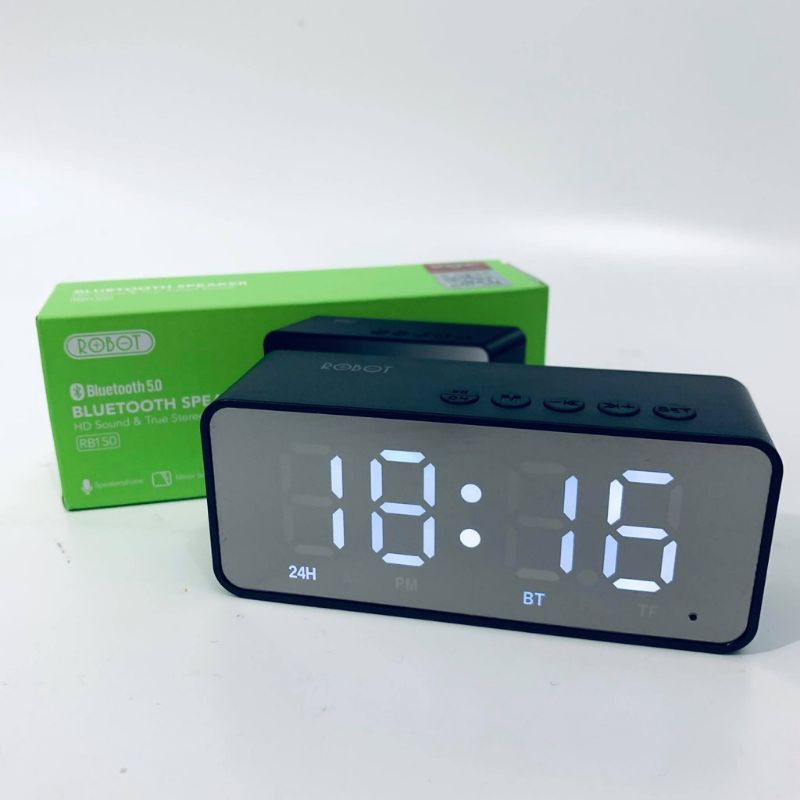 Jual speaker/musik box bluetooth robot RB 150 | Shopee Indonesia